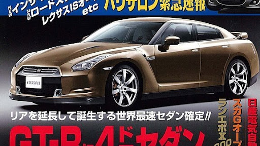 More GT-R Sedan Renderings | tmrtuned